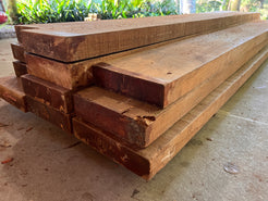 Burmese Teak - FEQ / Grade A - Rough Sawn Beams 160 x 55mm – Deep Sea ...