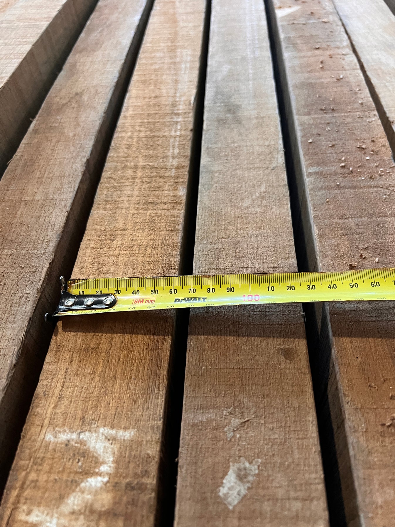 Burmese Teak - FEQ / Grade A - Rough Sawn Beams 160 x 55mm – Deep Sea ...