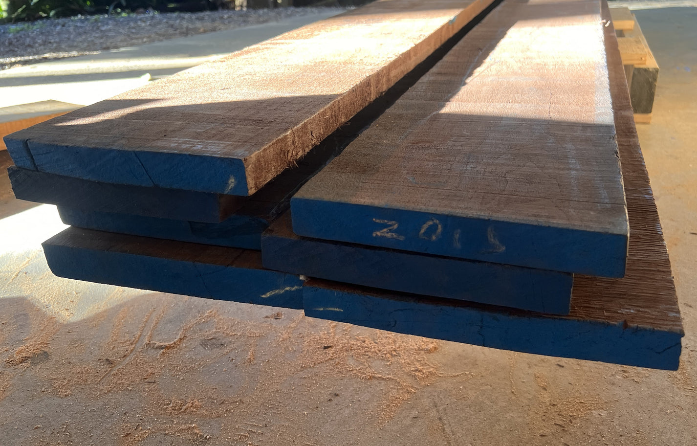 American Black Walnut - FAS - Various lengths (180x26-28) - Rough Sawn ...